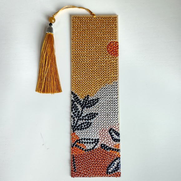diamond art | Accessories | Completed Diamond Art Acrylic Bookmark With ...